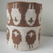 Sheep Basket Crochet Pattern Animal Storage Container Nursery ...