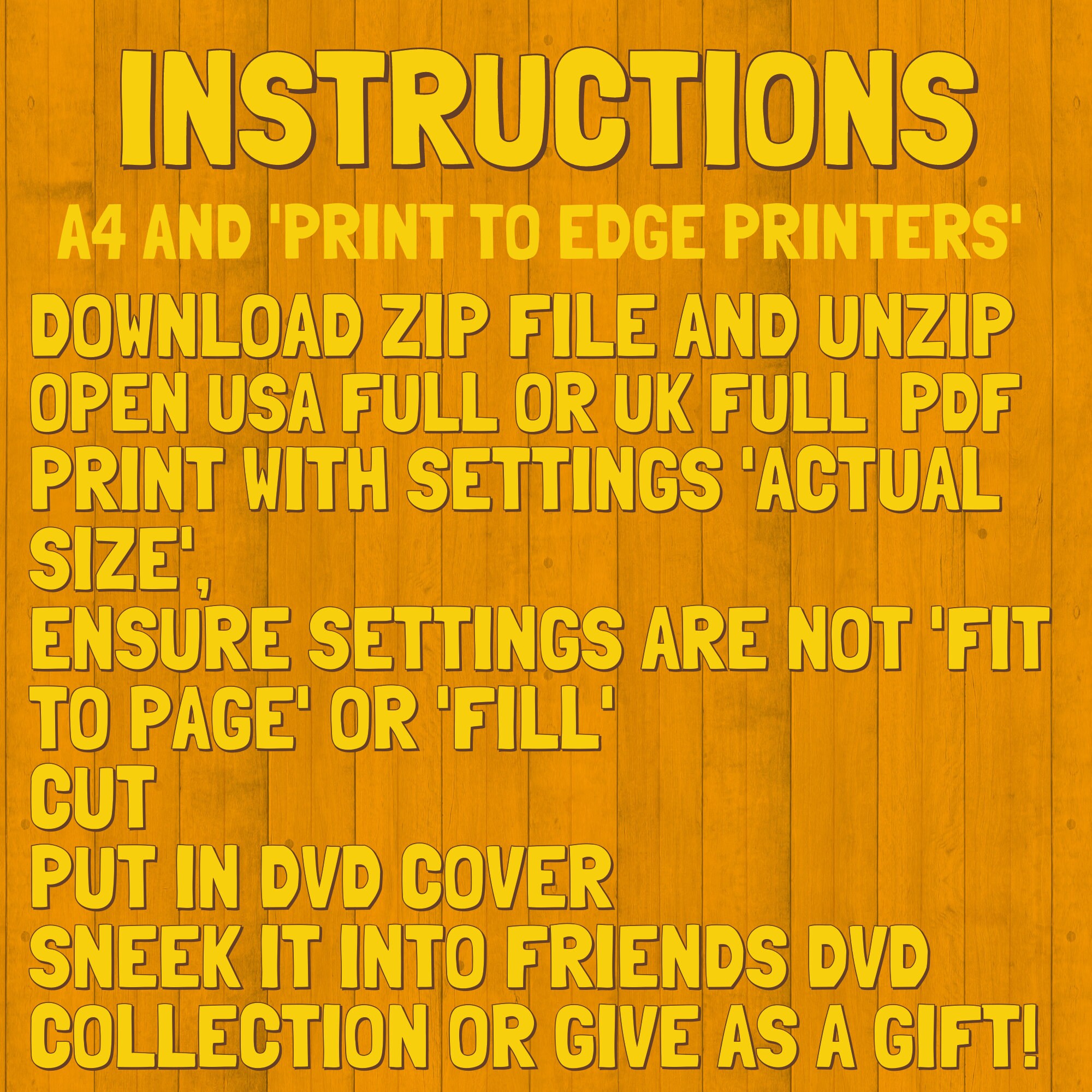 Fake DVD Cover Cooking With Semen Prank Download Print at - Etsy