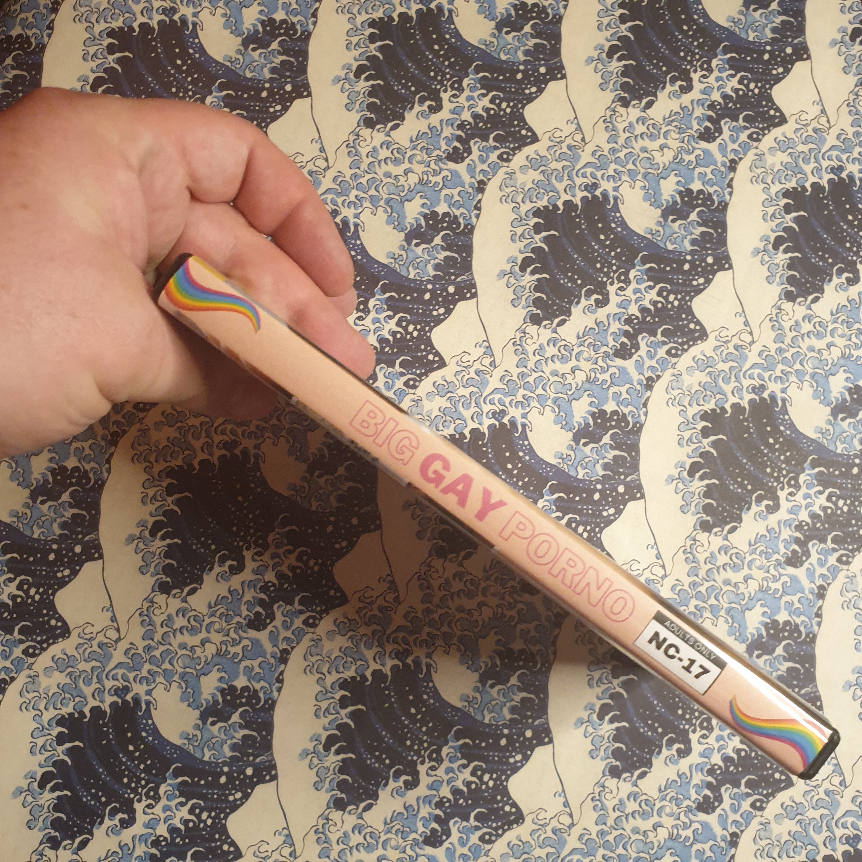 Fake DVD Cover Big Gay Porno Prank Download Print at - Etsy