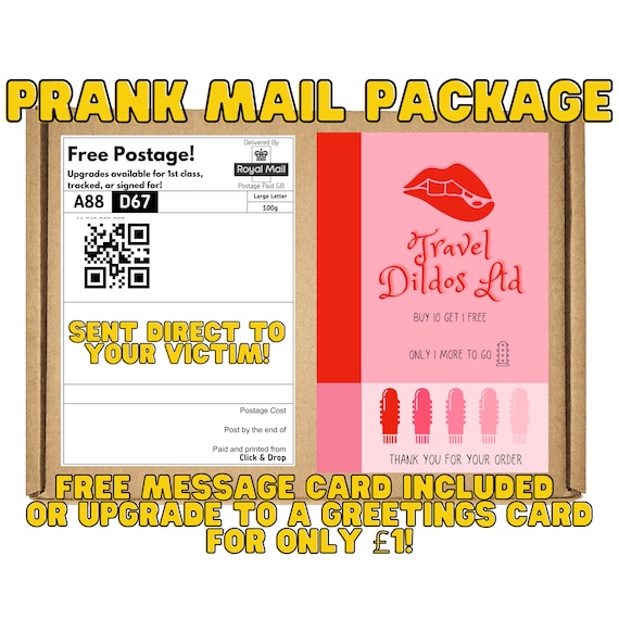 Prank Gift Box Dildos Offer. Gag Gift funny Inappropriate Prank Gifts. Send 100 Anonymously to Friends Family or Victims. Etsy UK