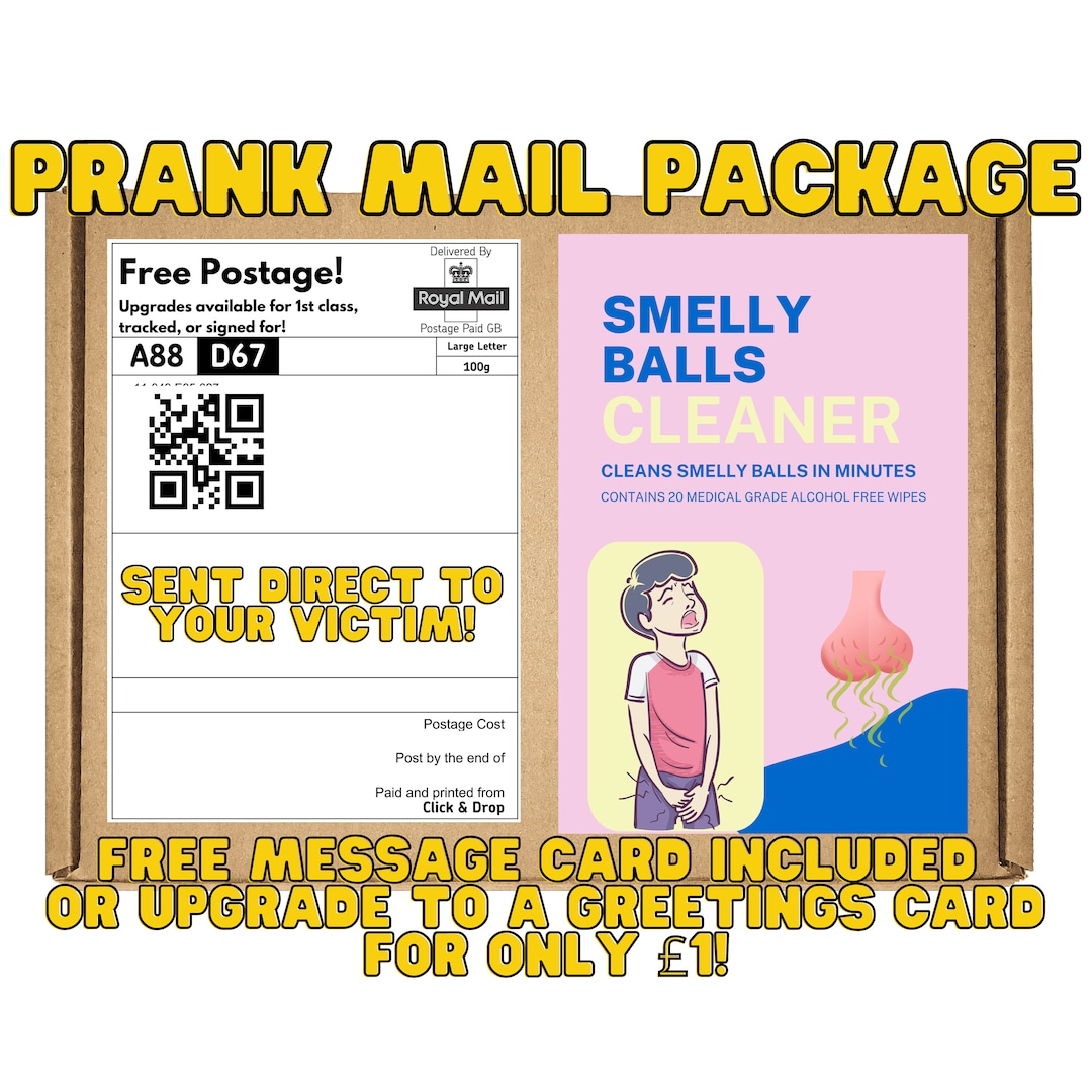 Prank Gift Box Smelly Balls Cleaner. Gag Gift/ Funny Inappropriate Prank Gifts, Send 100% ...