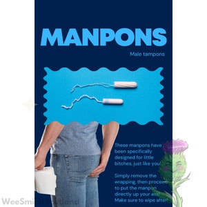 Prank Gift Box - Manpons . Gag Gift/funny Inappropriate Prank Gifts ...