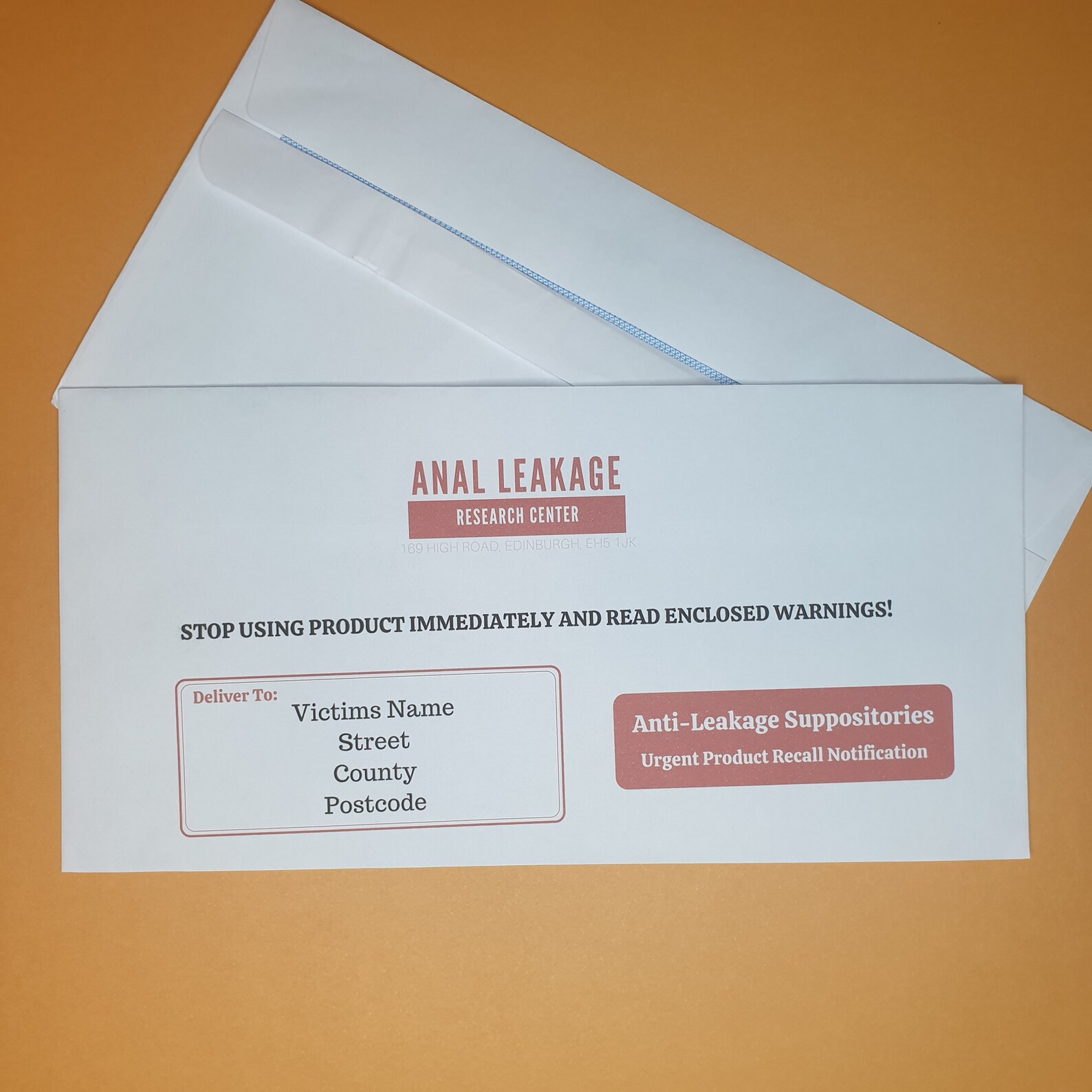 Funny Envelope Anal Leakage Prank Gift for Pen Pals via - Etsy UK