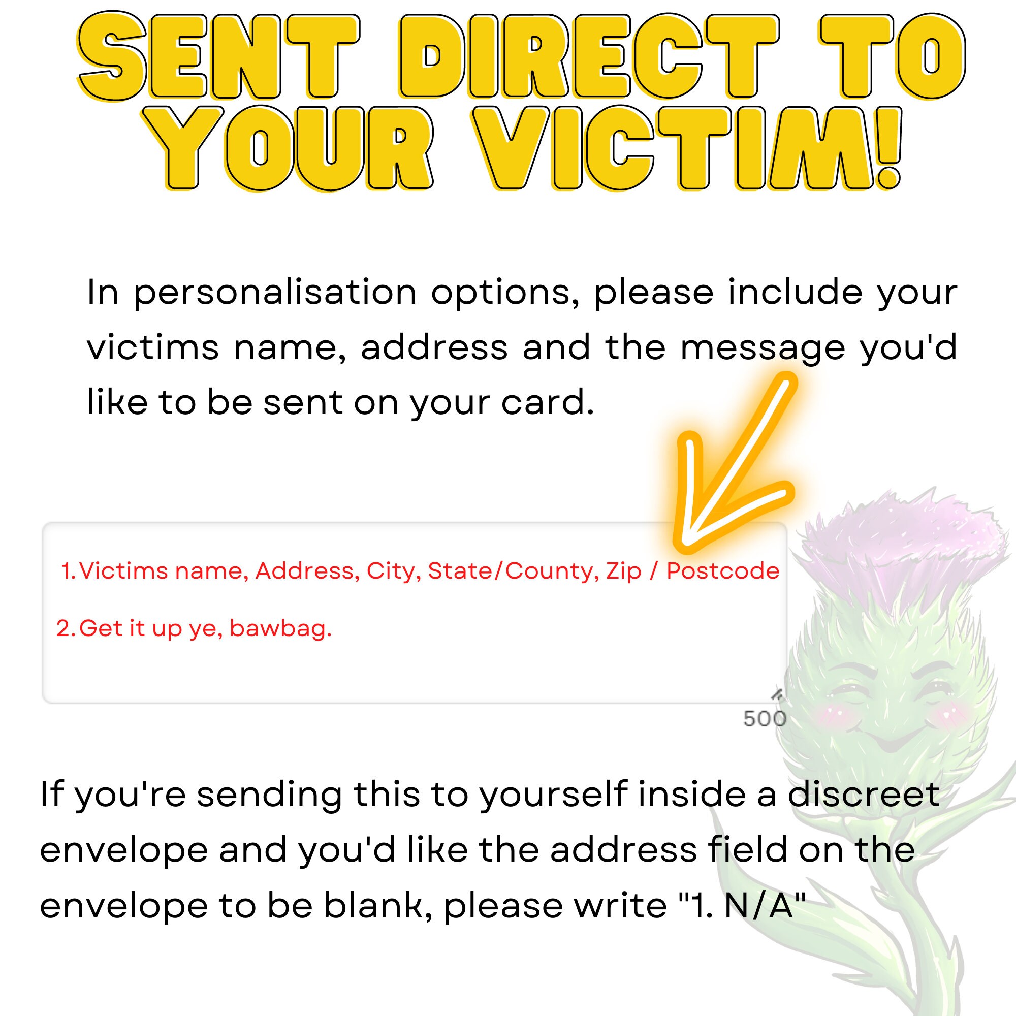 Funny Envelope Sexflix Prank Mail Sent Direct to Victim - Etsy