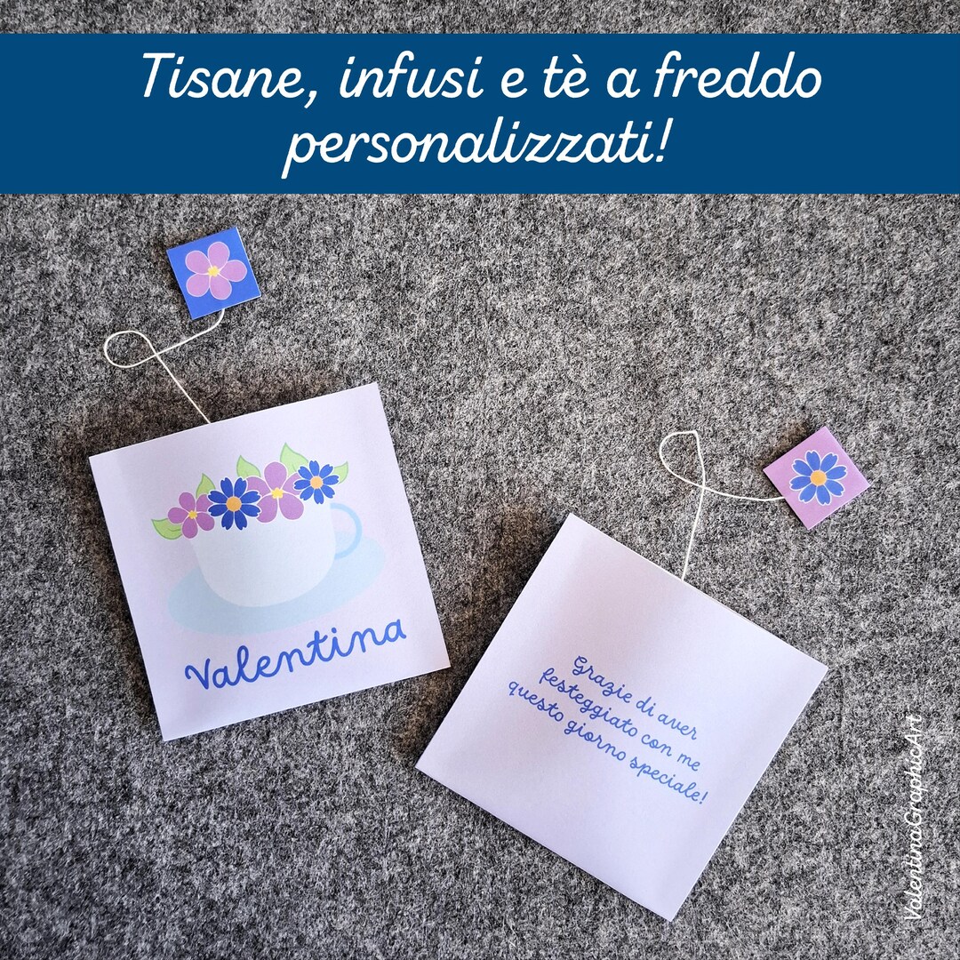 Personalized Herbal Teas, Infusions and Cold Teas - Choose Your Theme ...