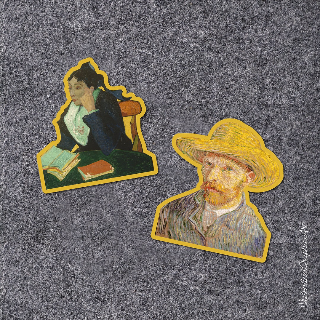 Set With Two Magnets Vincent Van Gogh - Etsy