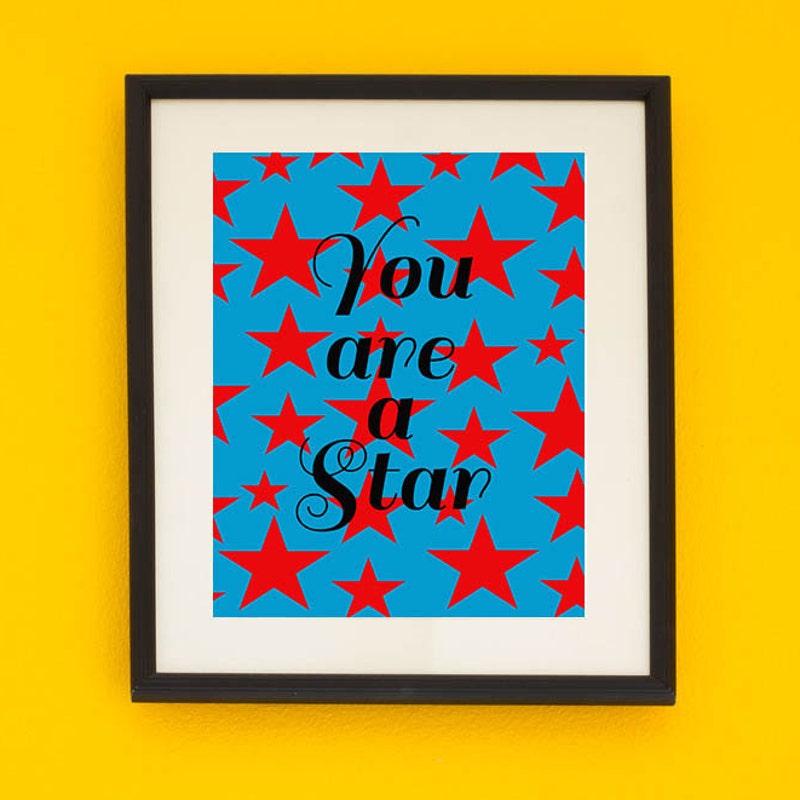 Star Typography - Etsy