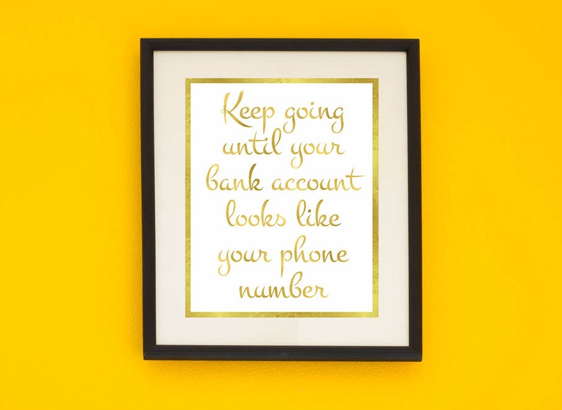 Wall Art PRINTABLE Typography Poster Motivational Poster - Etsy