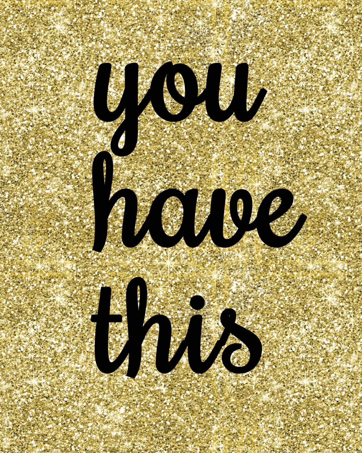 Wall Art PRINTABLE - Motivational Poster, Digital Download, Print, Wall ...