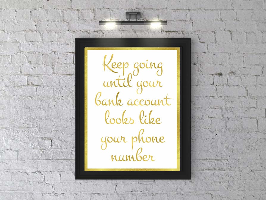 Wall Art PRINTABLE Typography Poster Motivational Poster - Etsy