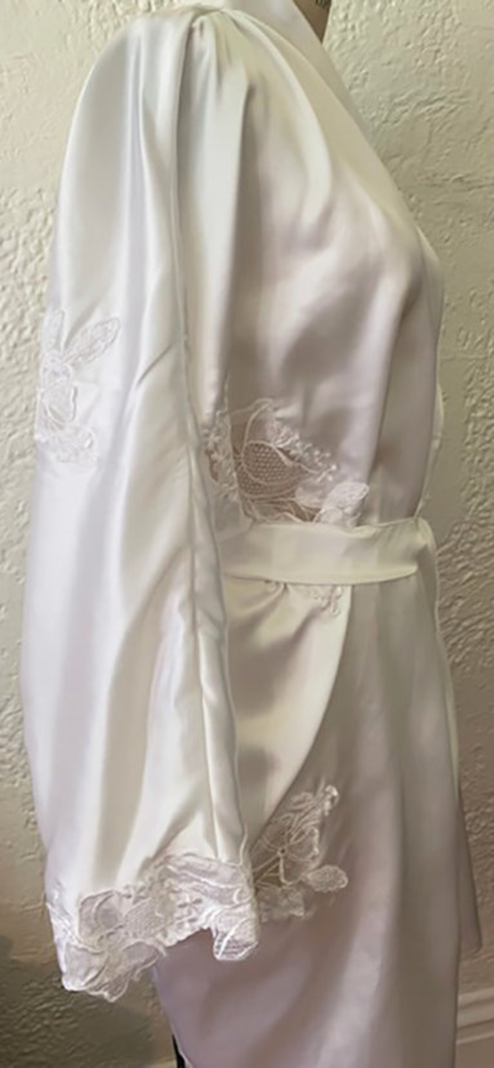 Bridal Robe Custom Made Upcycled From Wedding Gown - Etsy