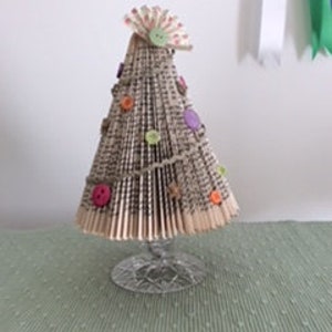 Book Fold Tree Instructions - Christmas / Nature - Etsy