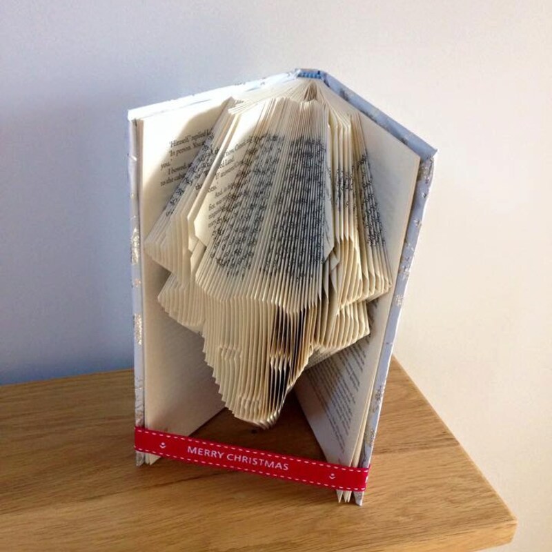 Reindeer Book Fold - Etsy
