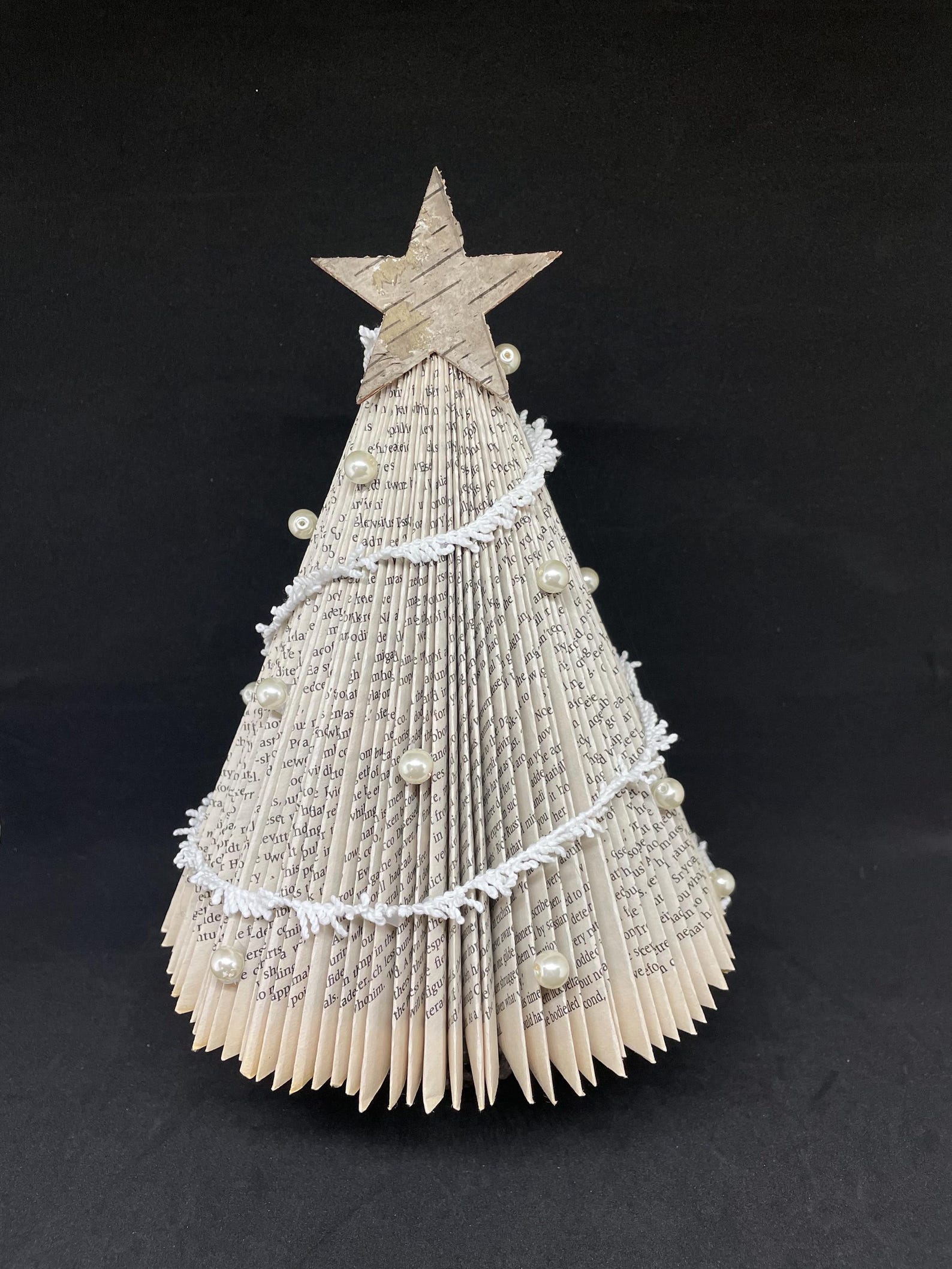 Book Fold Tree Instructions - Christmas / Nature - Etsy