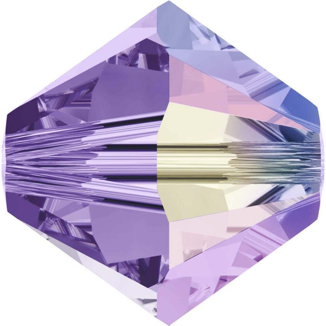 Swarovski Crystal Bicone Beads 5328 - 3mm 4mm 5mm 6mm 8mm - Tanzanite ...