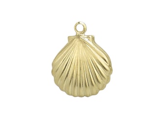 Gold Filled Shell | Etsy