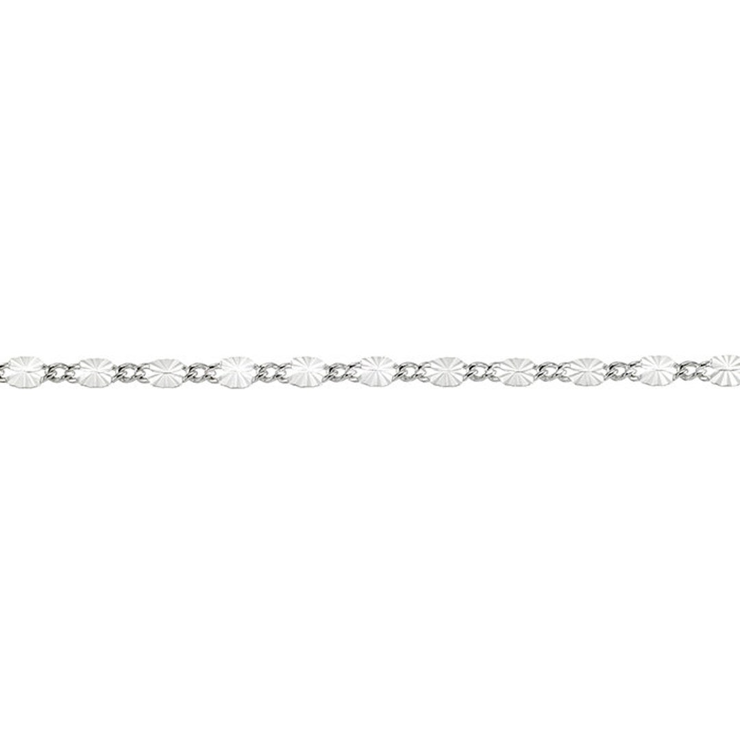 Starburst With One Links in Between 1.8,3.1x4.7mm Chain by the Foot ...