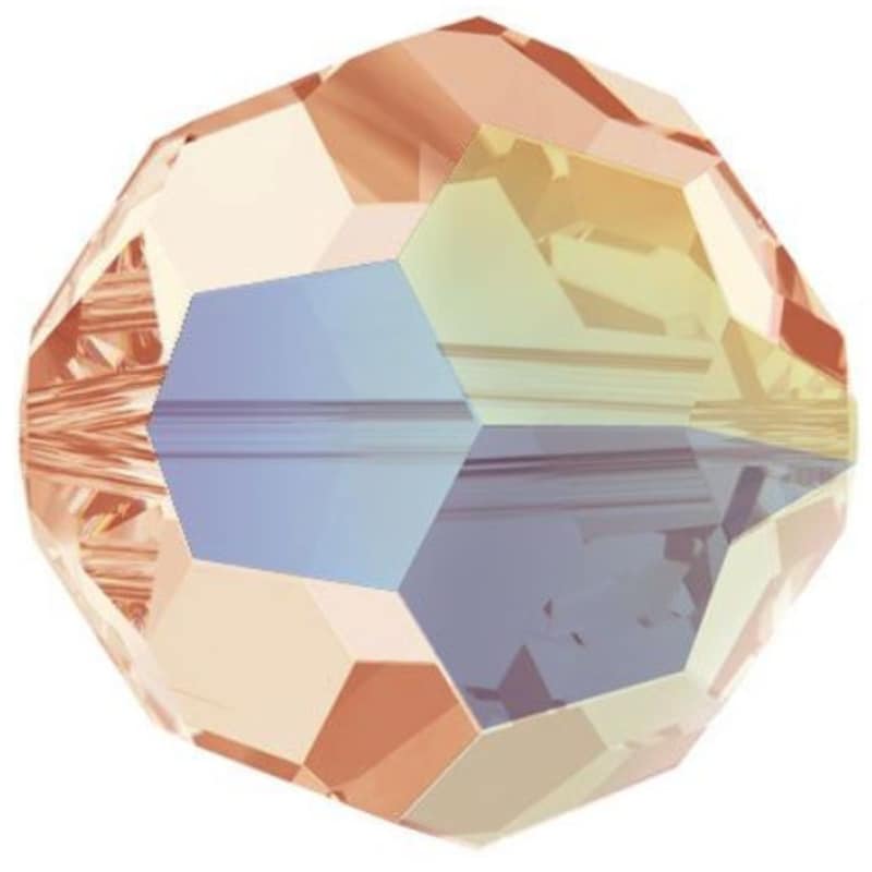 Peach Swarovski Crystals - Etsy