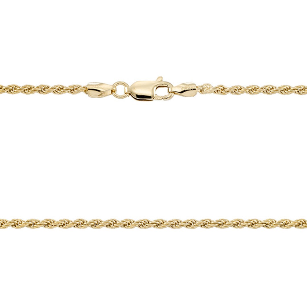 2mm Rope Chain 18" and 20" With Lobster Clasp - Gold Filled - Item ...