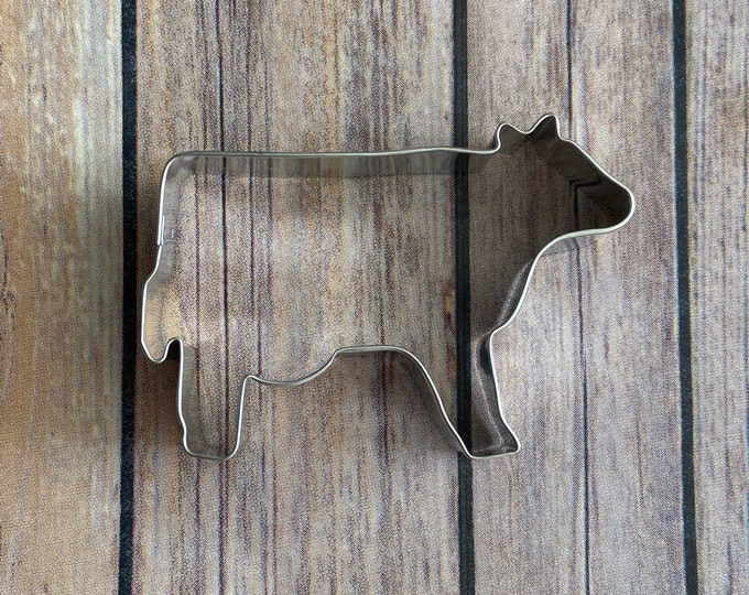4 Inch Cow Cookie Cutter - Baking Supply, Farm Party, Farm Birthday ...