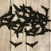 100 Black Bat Confetti, Die Cut Bat, Halloween Shower, Halloween Party ...