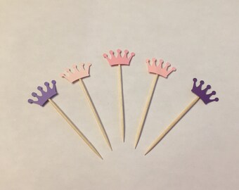 24 castle toothpicks princess baby shower princess birthday | Etsy
