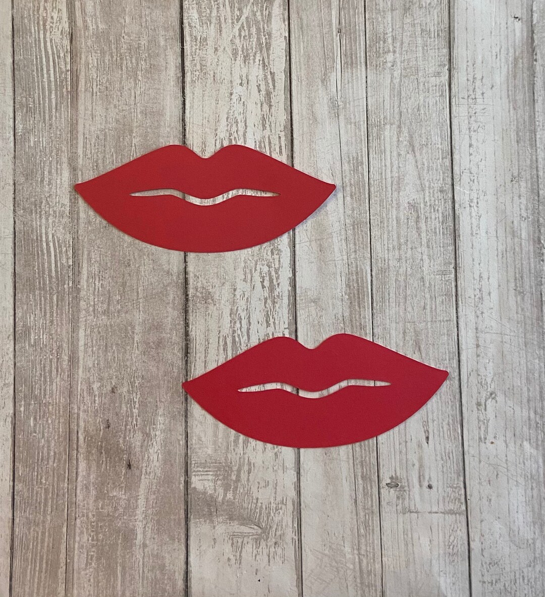 25 Red Lips Tags, Die Cut Lips, Girl Baby Shower, Bachelorette Party ...