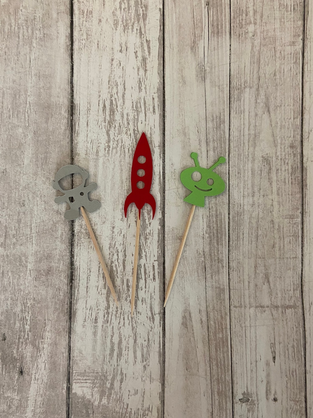 24 Space Theme Toothpicks Baby Shower, Space Birthday, Space Decor ...