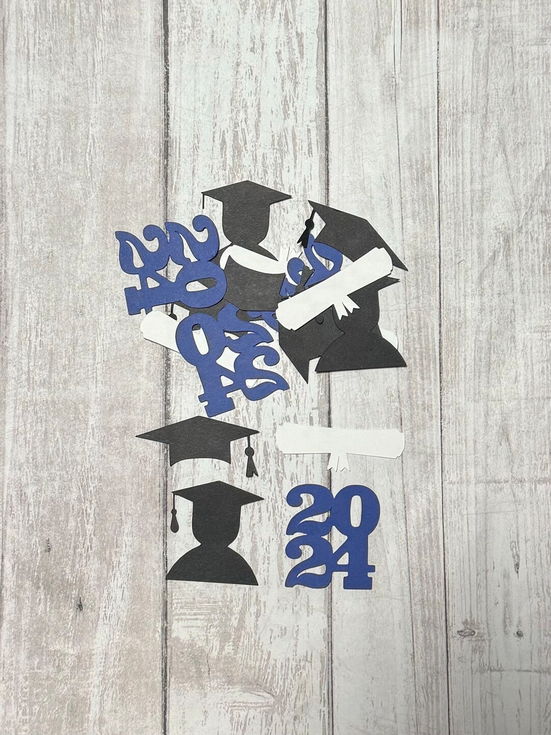 100 Assorted Graduation Theme Confetti, Die Cut Graduation, Graduation ...