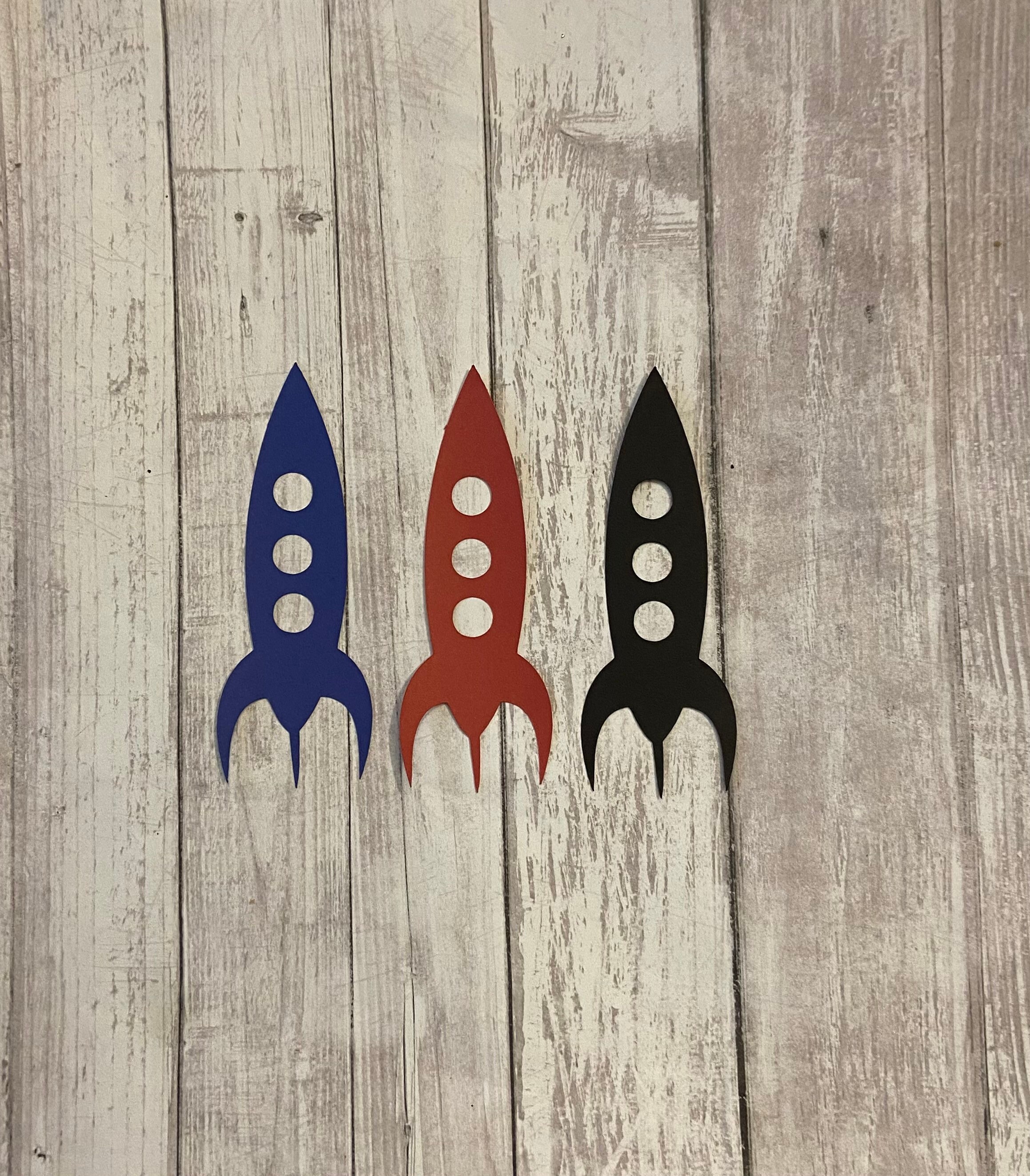 25 Rocket Ship Tags, Die Cut Rocket, Space Theme Baby Shower, Space ...