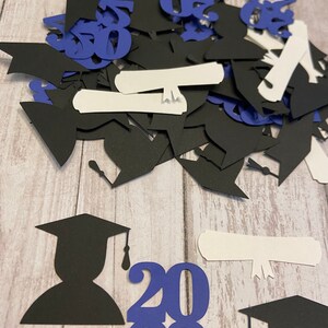 100 Assorted Graduation Theme Confetti Die Cut Graduation - Etsy