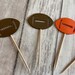 24 Football Toothpicks, Sport Theme Baby Shower, Football Birthday ...