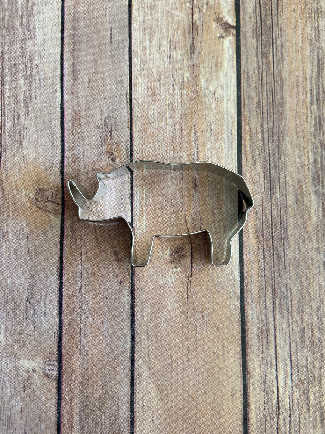5 Inch Rhino Cookie Cutter - Baking Supply, Jungle Party, Jungle ...