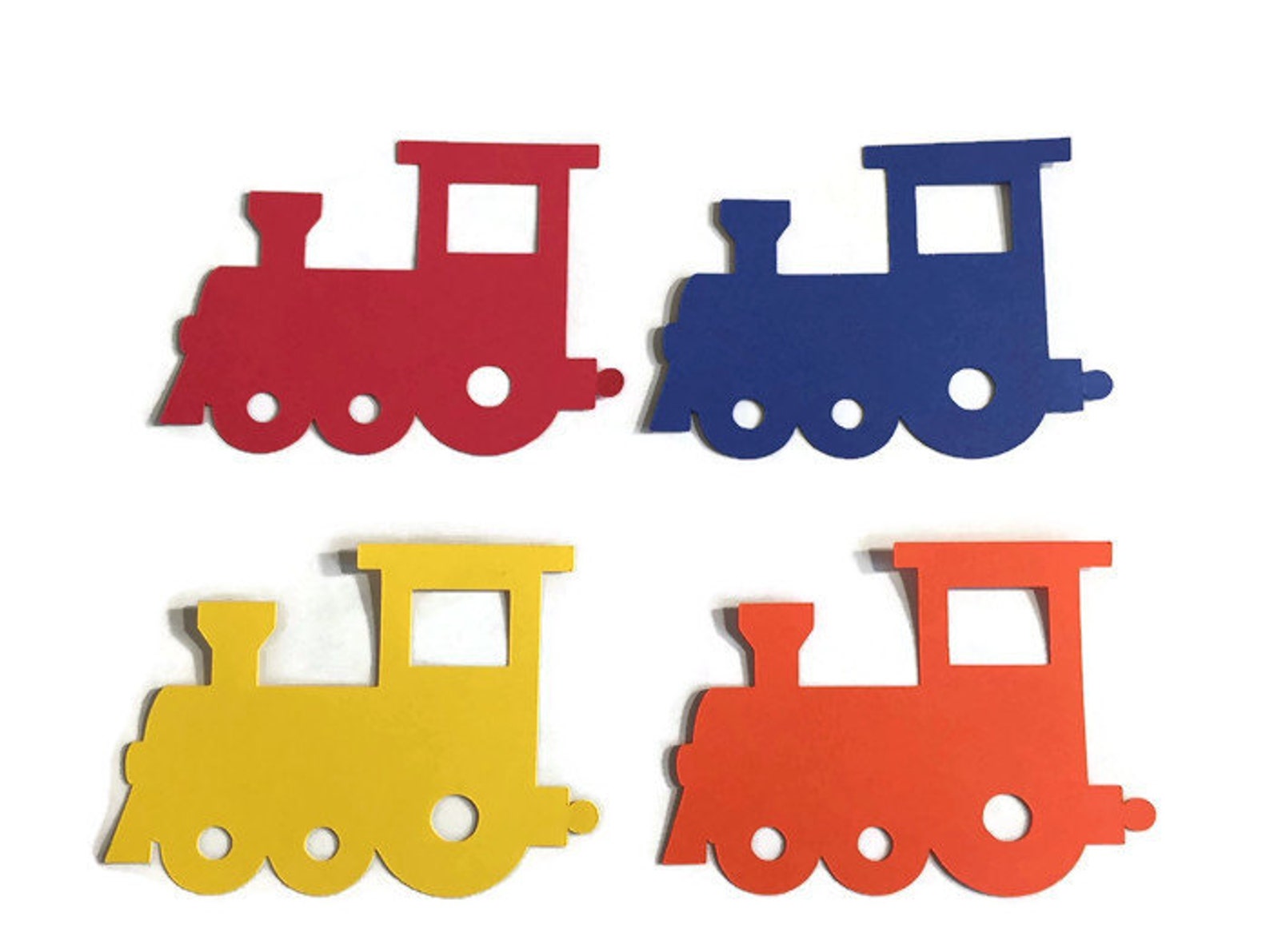 25 Assorted Train Tags Die Cut Train Train Baby Shower - Etsy UK