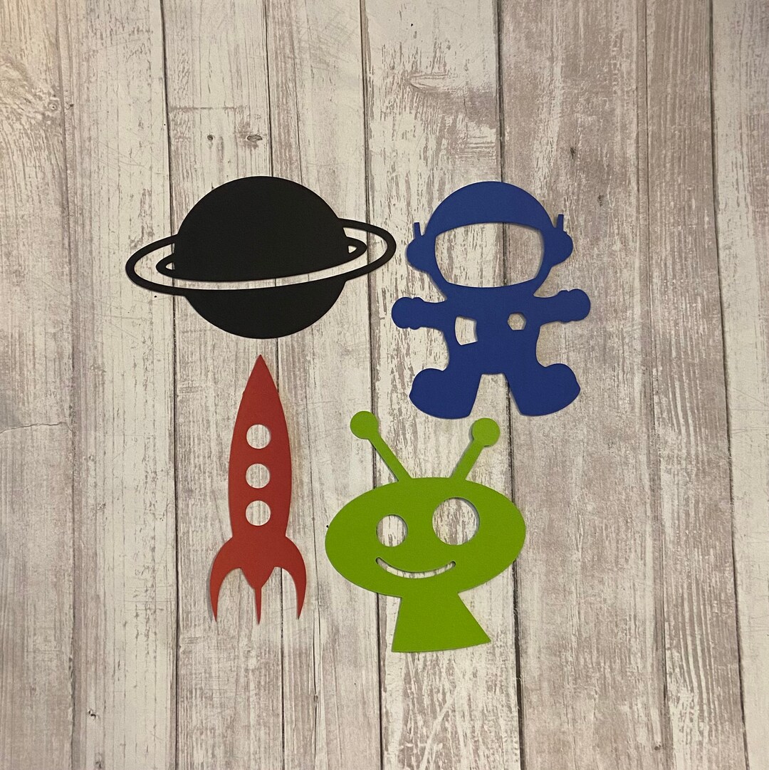 25 Space Theme Tags, Space Die Cuts, Space Theme Baby Shower, Space ...