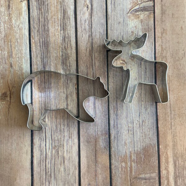 Moose Cookie Cutter - Etsy