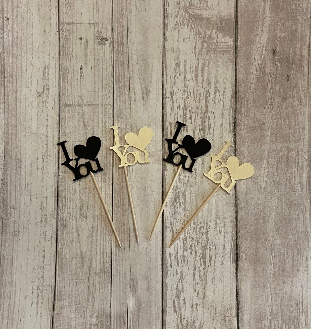 24 wedding theme toothpicks, wedding shower, wedding toothpicks ...