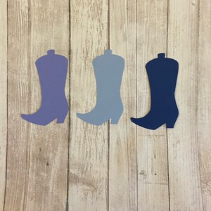 25 Assorted Cowboy Boot Tags Die Cut Cowboy Boot Cowboy Baby - Etsy