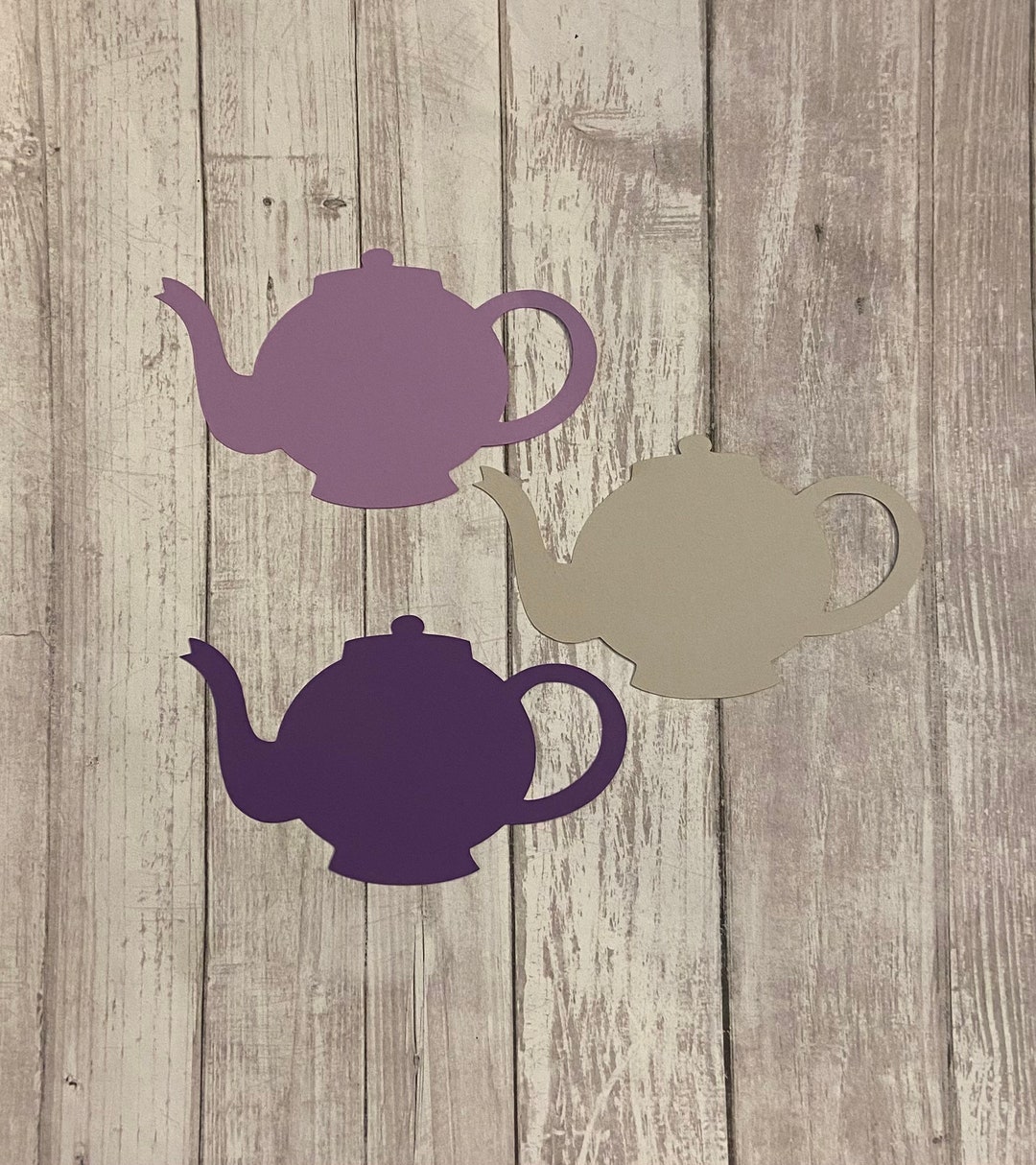 25 Tea Pot Tags, Die Cut Tea Pot, Princess Theme Baby Shower, Tea Party ...