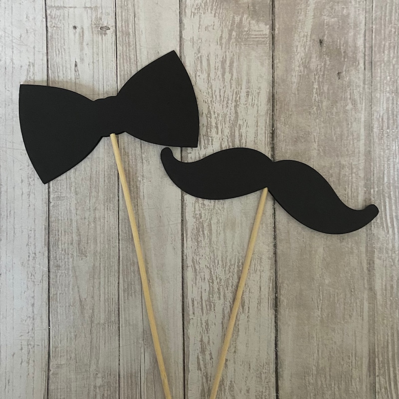 Mustache Centerpiece - Etsy