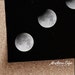 Blood Moon Progression Printable Moon Art Night Sky Art - Etsy