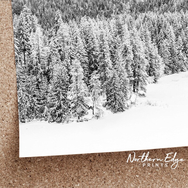 Winter Wonderland Printable Christmas Gallery Wall Art | Etsy