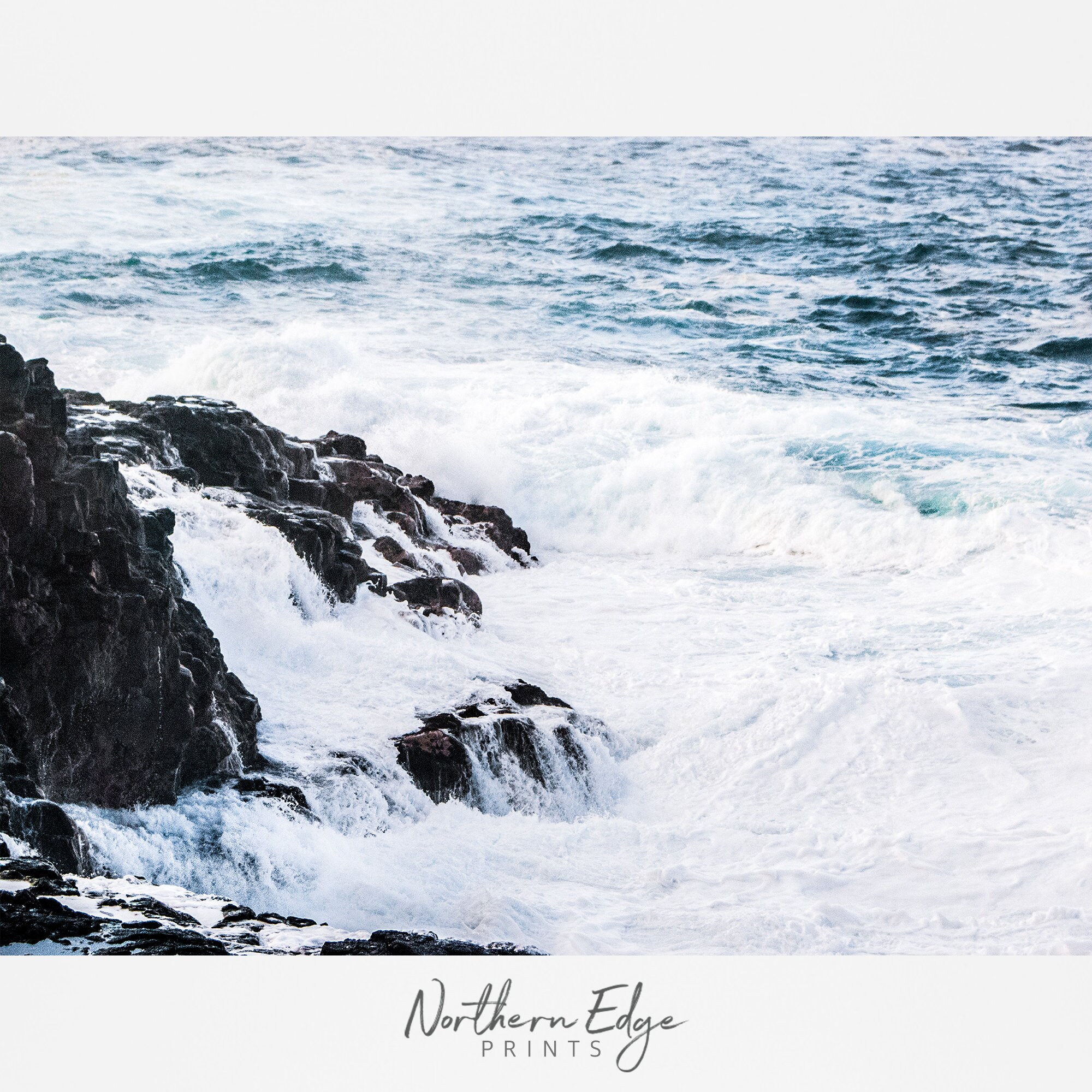 Ocean Wave Printable Wave Printable Ocean Coastal Print - Etsy