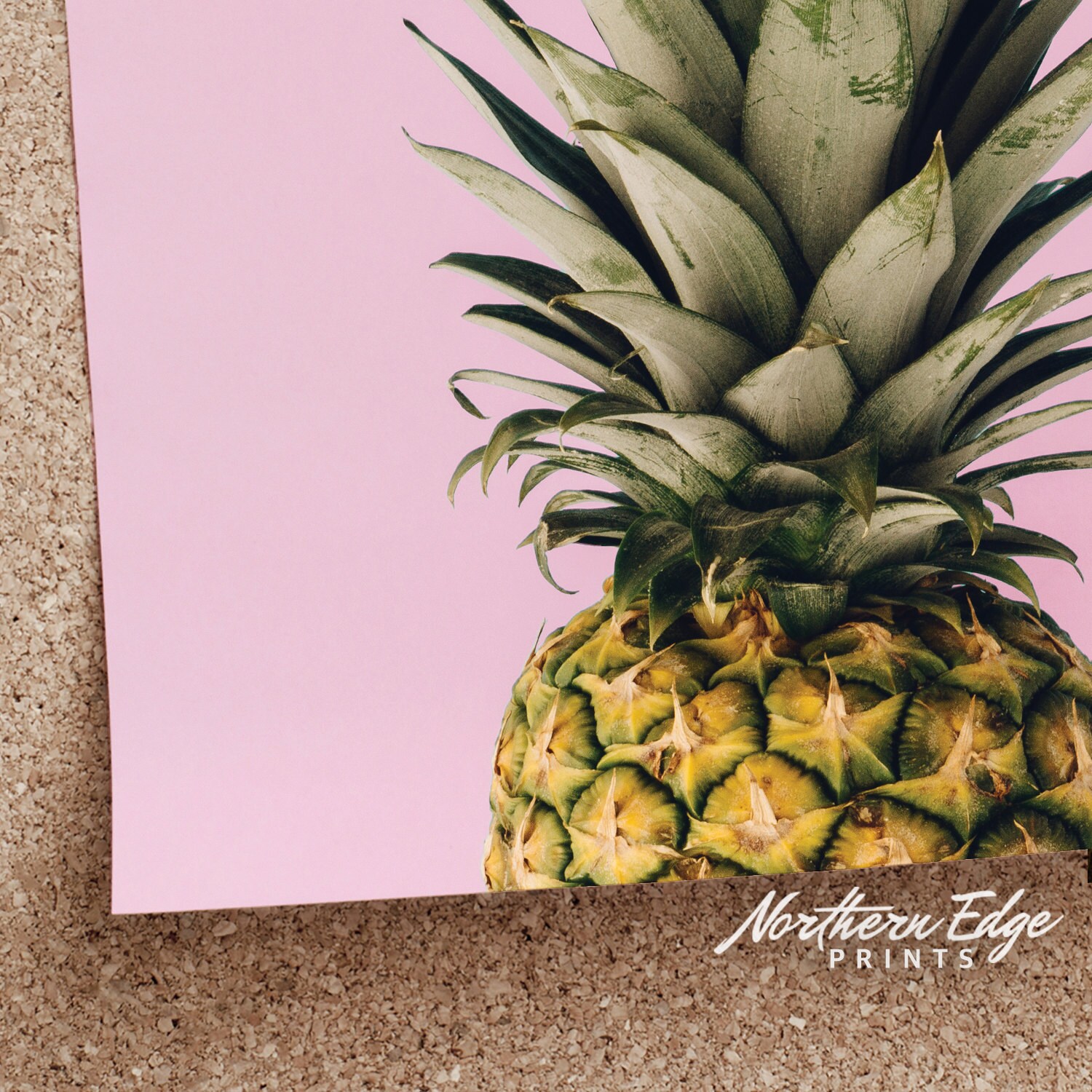 Printable Pineapple Tropical Print Wall Art Decor Colorful | Etsy