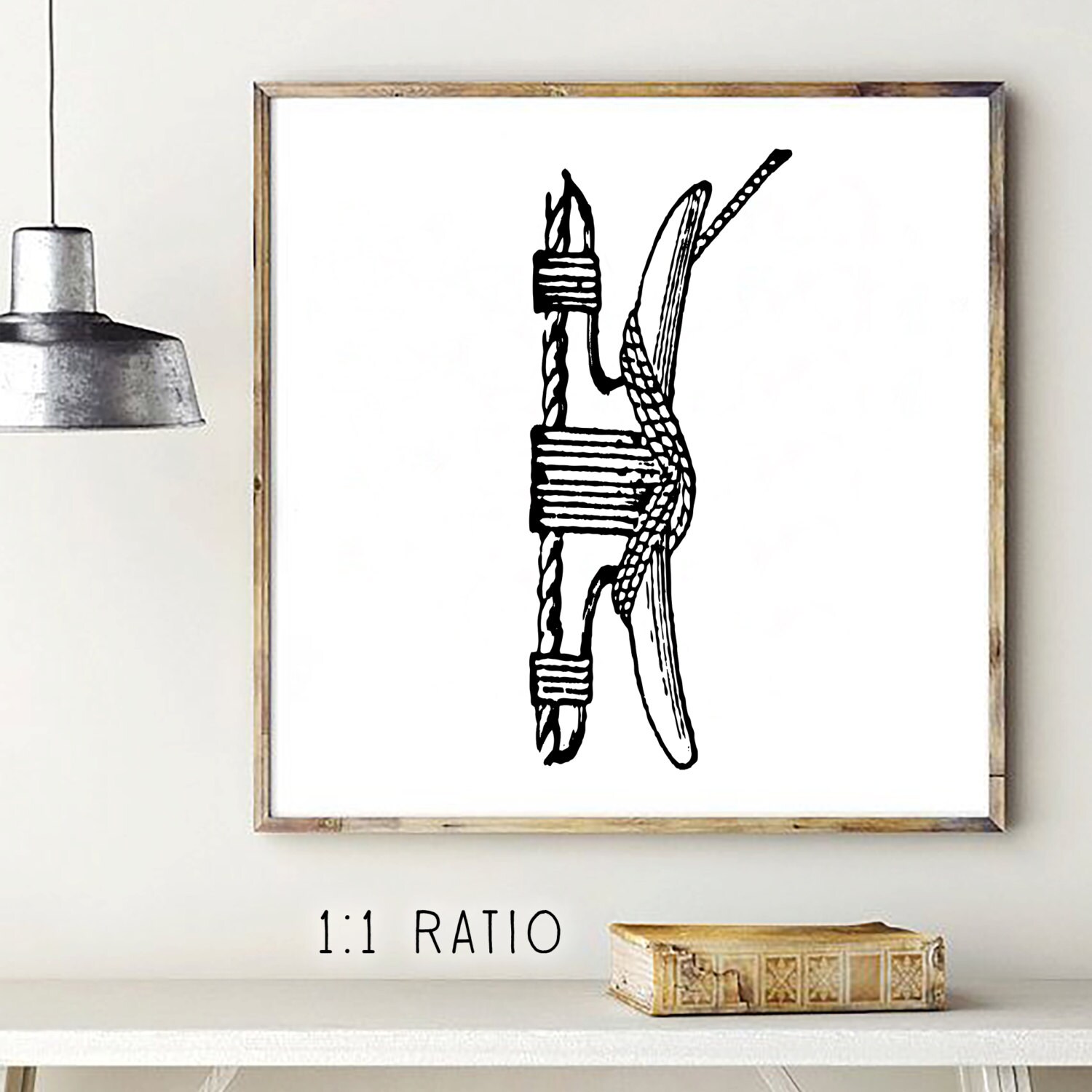 Nautical Rope Printable Print Nautical Print Sailing Decor - Etsy