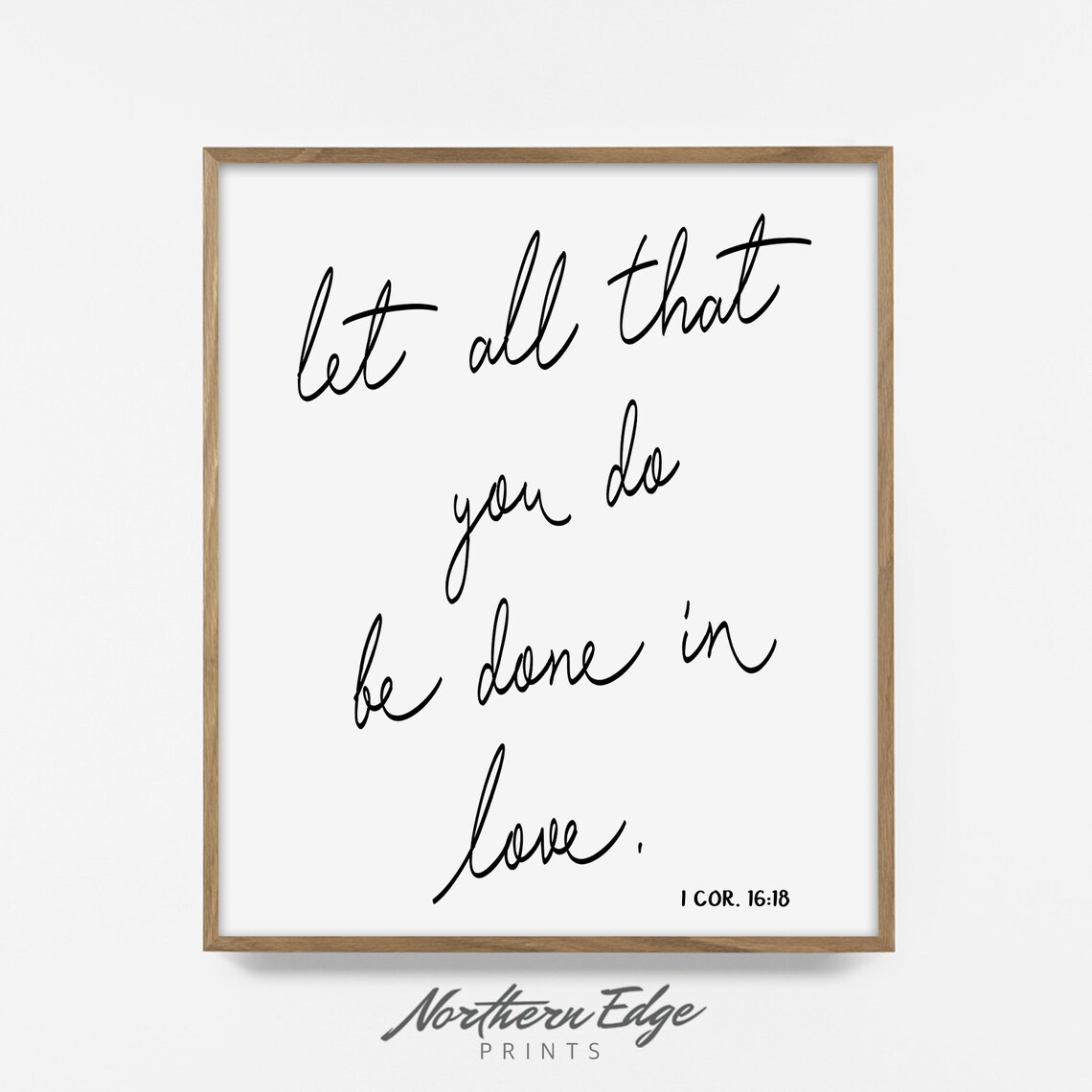 Love Verse Print Love Art Verse Print Scripture Print - Etsy