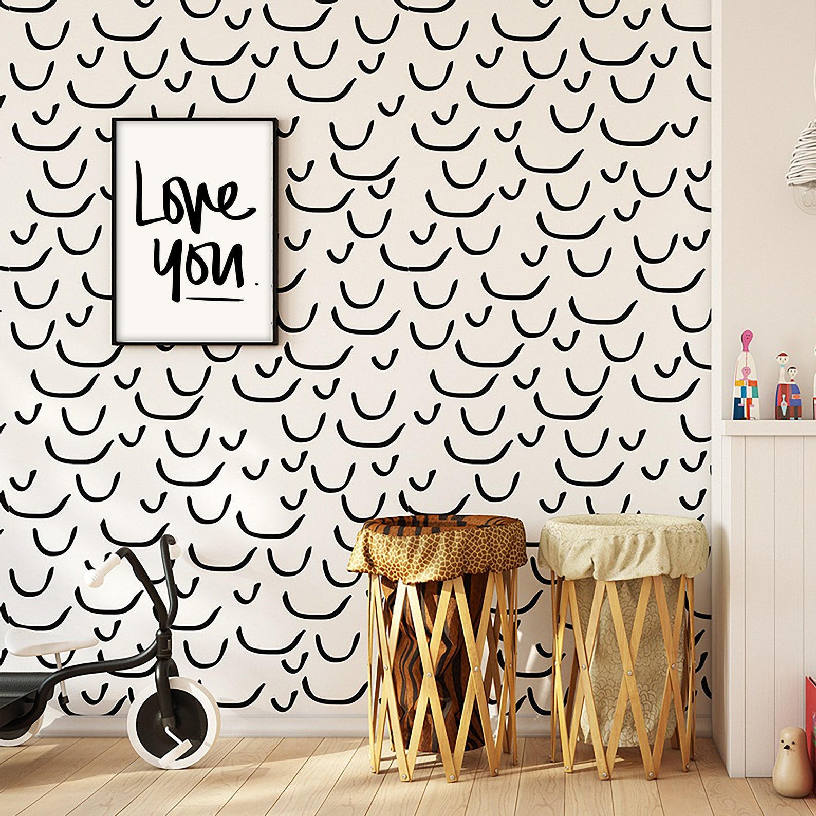 Love You Print Love Wall Print Romantic Quote Art Wedding | Etsy