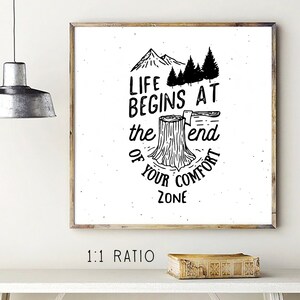 Rustic Quote Print, Rustic Wall Art, Rustic Quote Art, Printable ...