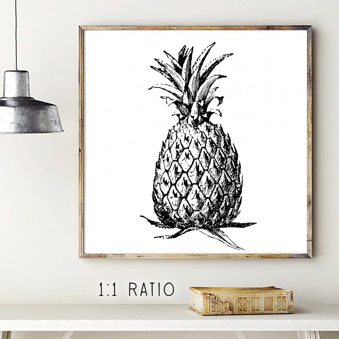 Pineapple Printable Print Posters Wall Art Wall Décor | Etsy