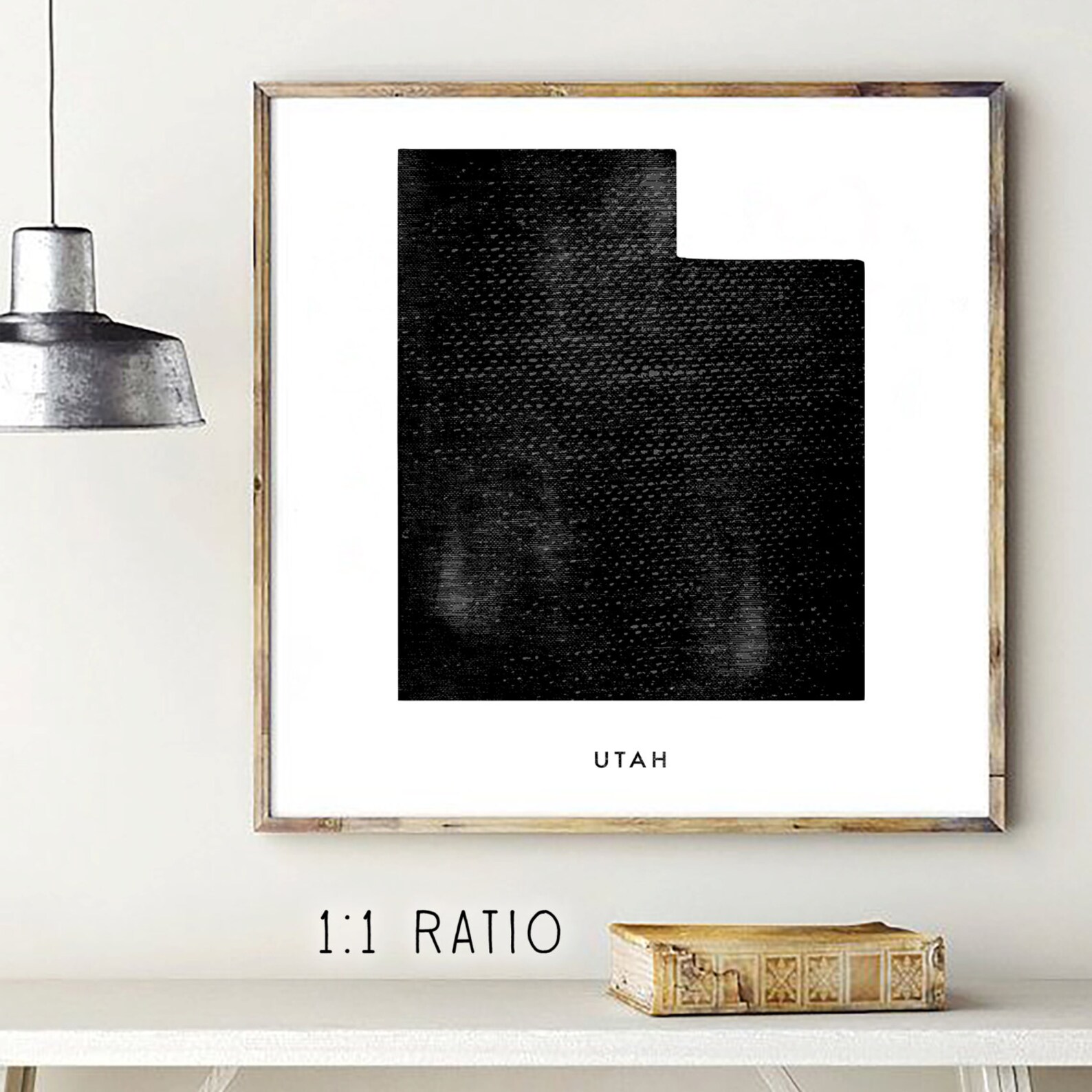 Utah Map Printable Utah State United States Print Printable - Etsy